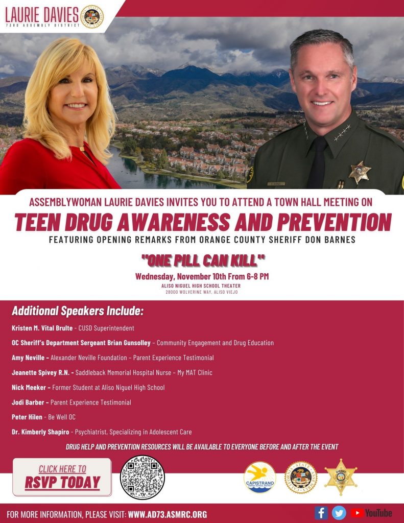 Teen Drug Awareness Town Hall – Featuring Sheriff Don Barnes - AD74 | Davies