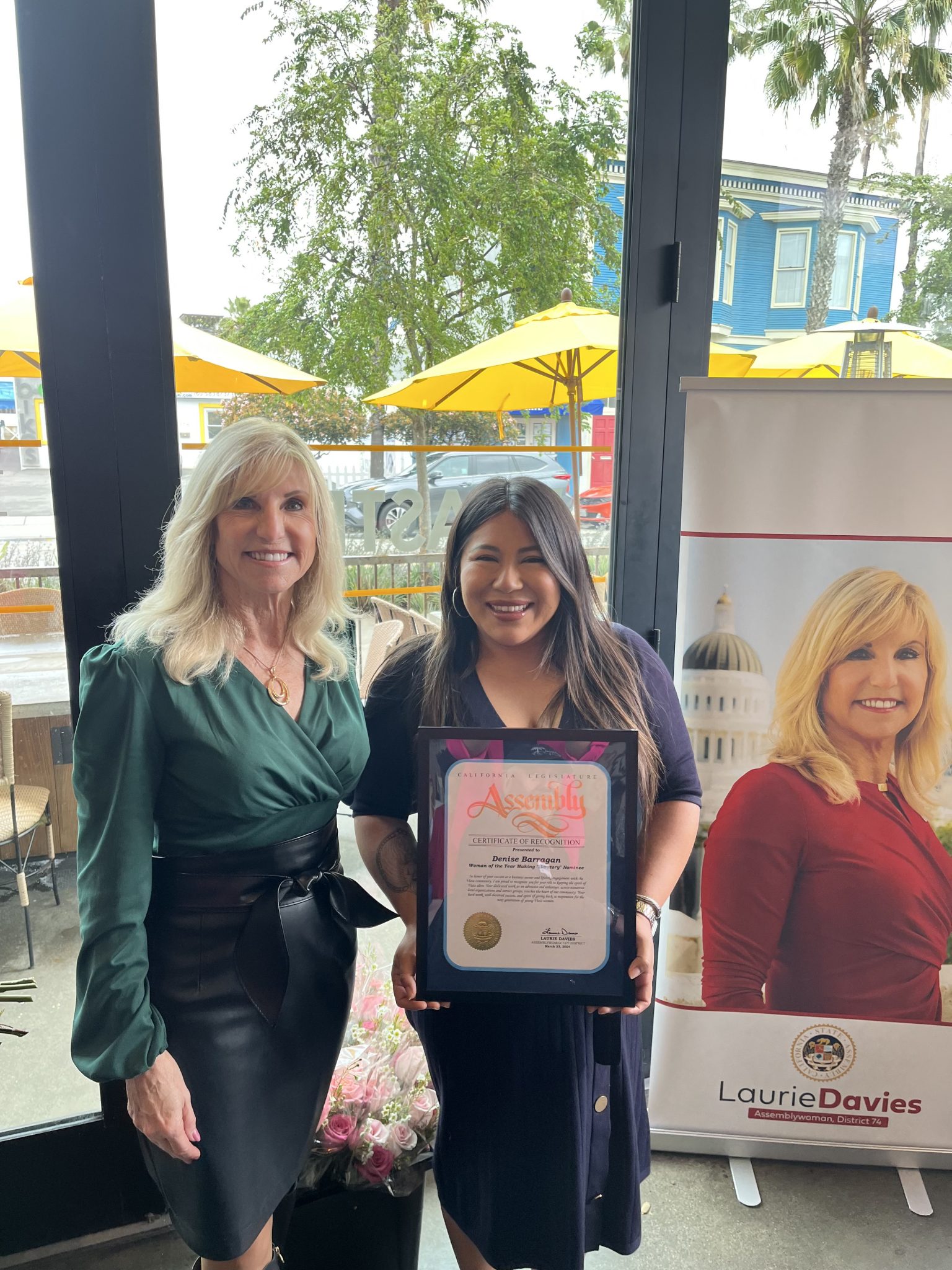 Assemblywoman Laurie Davies recognizes 2024 Woman of the Year Nominees in the 74th Assembly ...